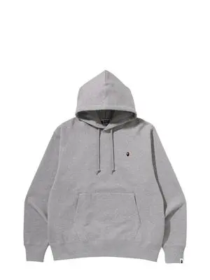A BATHING APE Ape Head Relaxed Fit Pullover Hoodie - Gray