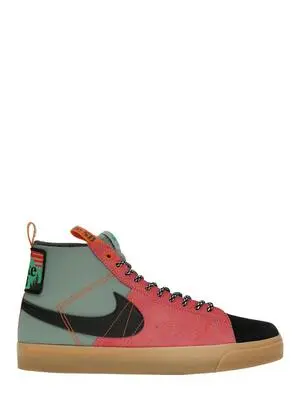 Nike Zoom Blazer Mid Prm Acclimate Sneakers - Jade Smoke/black/white