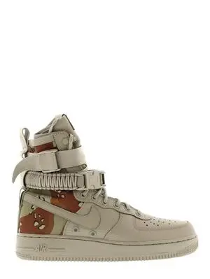 Nike Sf Air Force 1 Desert Camo Sneakers - Chino/classic Stone
