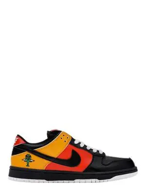 Nike Sb Dunk Low Sneakers - Orange Flash/black