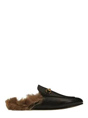 GUCCI Princetown Leather Slipper