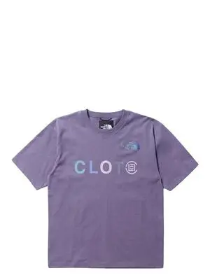 The North Face X Clot Logo Short Sleeve T-shirt - Purple