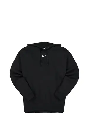 Nike Oversized Fleece Hoodie - Black/white