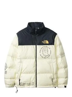 The North Face X Brain Dead Nuptse Jacket - Cream