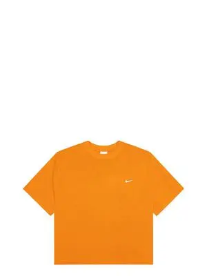 Nike Nikelab Fleece Tee Shirt - Kumquat/white