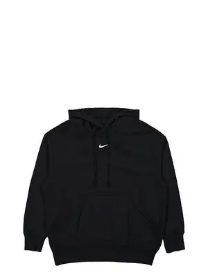 Nike Phoenix Fleece Oversized Pullover Hoodie - Black/sail