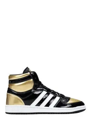 Adidas Top Ten Patent Sneakers Black/gold/white