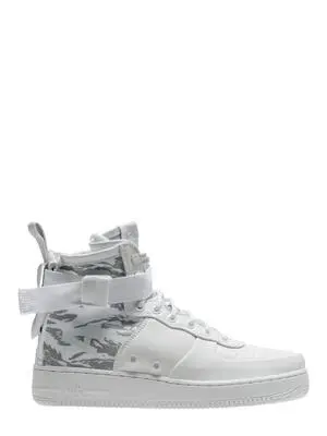 Nike Sf Air Force 1 Mid-winter Camo - White