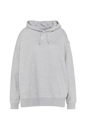 Nike Oversized Pullover Hoodie - Dark Grey Heather/sail