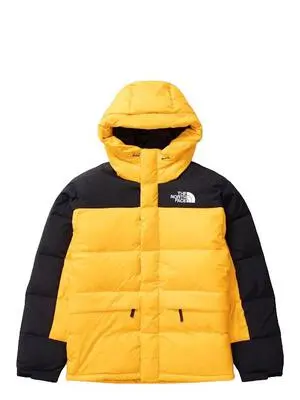 The North Face Himalayan Down Parka Jacket - Yellow/black