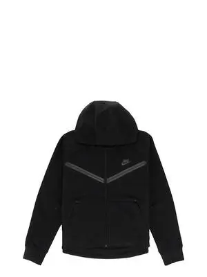 Nike Tech Fleece Windrunner Full Zip Hoodie - Black