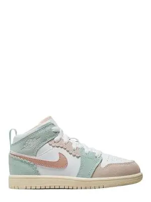 JORDAN Jordan 1 Mid SE Sneakers White/pink Oxford/jade Ice