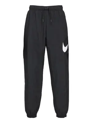 Nike Sportswear Essential Mid-rise Pants - Black/white