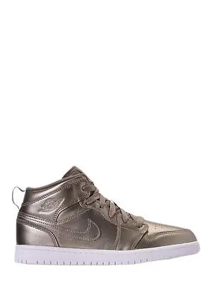 JORDAN Jordan 1 Mid Sneakers Sepia Stone/white/noble Red
