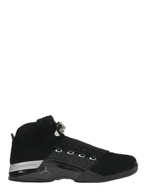 JORDAN 17 Retro Silver Cdp Sneakers - Black/metallic Silver