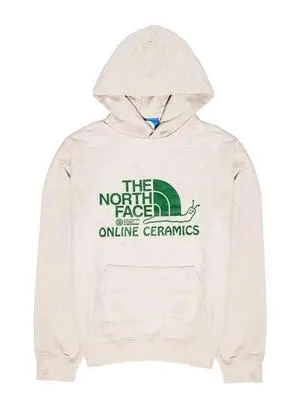 The North Face X Online Ceramics Regrind Graphic Hoodie - White