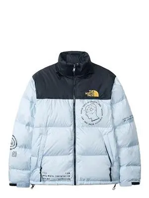 The North Face X Brain Dead Nuptse Jacket - Sky Blue