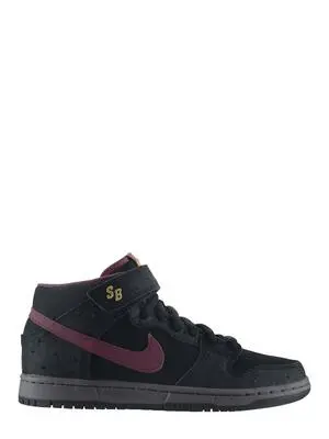 Nike Dunk Mid Ostrich Sneakers - Black/cherrywood Red/light Graphite