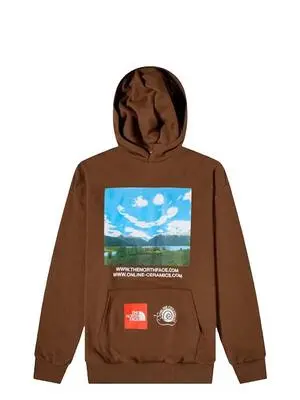 The North Face X Online Ceramics Pullover Hoodie - Earth Brown