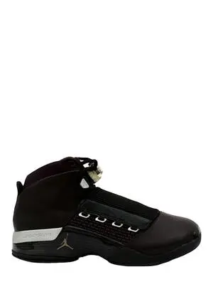 JORDAN 17 High-top Sneakers - Black/metallic Silver