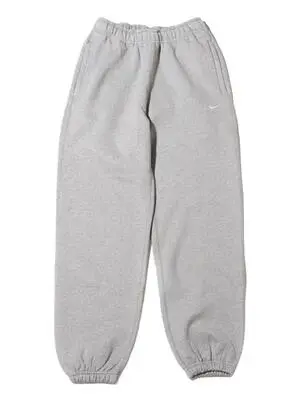 Nike Nikelab Solo Swoosh Fleece Sweatpants - Dark Gray Heather