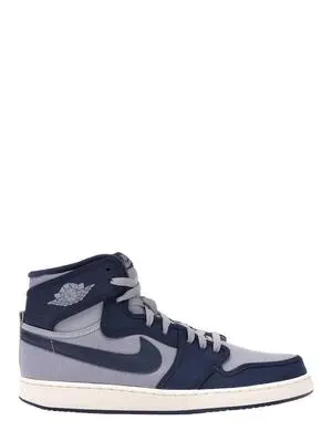JORDAN 1 Retro Ko Sneakers - Cool Grey/midnight Navy Blue/white