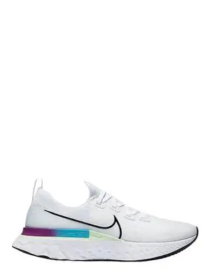 Nike React Infinity Run Sneakers White/vapor Green/oracle Aqua