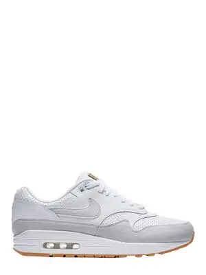 Nike Air Max 1 Sneakers White/gum Yellowone-colormetallic Silverone-colorpure Platinum