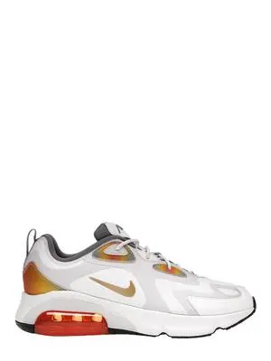 Nike Air Max 200 Se Sneakers - Summit White/magma Orange/smoke Grey