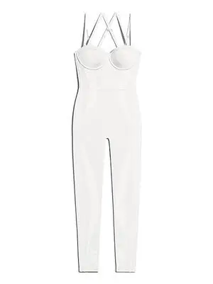 Adidas Ivy Park Knit Catsuit - Core White