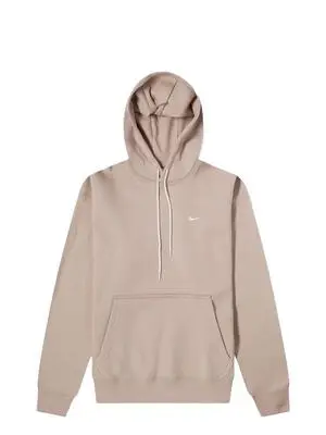 Nike Nikelab Solo Swoosh Fleece Hoodie - Malt