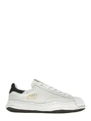 Mihara Yasuhiro Blakey Og Sole Leather Lowin - White/black