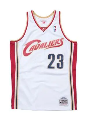 Mitchell & Ness Lebron James Cleveland Cavaliers 2003-04 Swingman Jersey - White