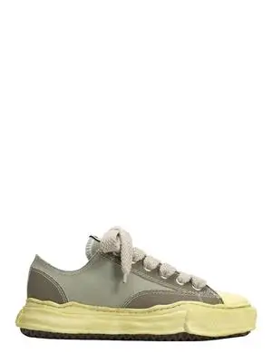 Mihara Yasuhiro Maison Mihara Yasuhiro Peterson Low-Top Sneakers Green/cream