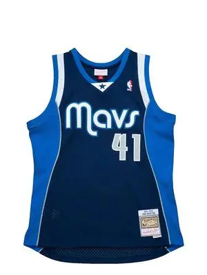 Mitchell & Ness Dirk Nowitzki Dallas Mavericks 201112 Swingman Jersey - Astros Blue
