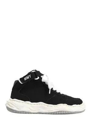 Mihara Yasuhiro Wayne High-top Sneakers - Black/white