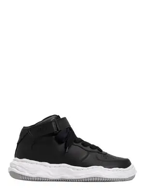 Mihara Yasuhiro Wayne Og Sole High-top Sneakers - Black/white