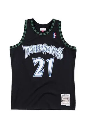 Mitchell & Ness Minnesota Timberwolves 1997-98 Kevin Garnett Swingman Jersey - Black