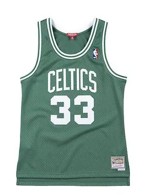 Mitchell & Ness Boston Celtics Road 1985-86 Larry Bird Swingman Jersey - Kelly Green