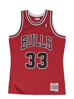 Mitchell & Ness Chicago Bulls 1997-98 Scottie Pippen Swingman Jersey - Scarelet Red