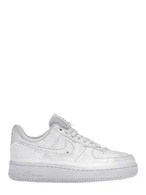 Nike Air Force 1 Lx Tear Away Red Swoosh - White