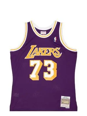 Mitchell & Ness Dennis Rodman Los Angeles Lakers 1998-99 Swingman Nba Jersey - Purple
