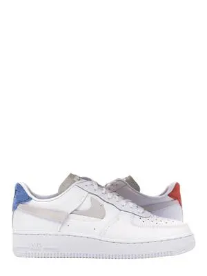 Nike Air Force 1 Lx Vandalised Sneakers - White/platinum Tint/game Royal
