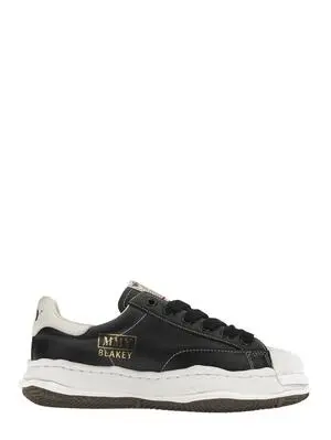 Mihara Yasuhiro Blakey OG Sole Leather Lowin Sneakers Black/white