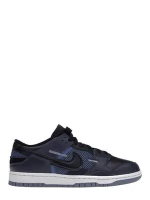 Nike Dunk Low Scrap Sneakers - Black/navy Blue