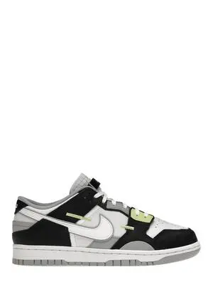 Nike Dunk Low Scrap Light Lemon Twist - Black/white/wolf Grey