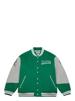 MITCHELL & NESS Philadelphia Eagles Team Varsity Jacket