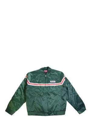 Supreme Reflective Stripe Work Jacket - Dark Green