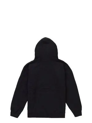 Supreme Quilted Hooded Sweatshirt - Black