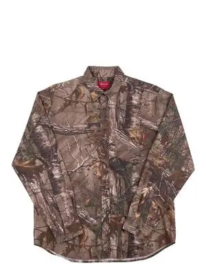 Supreme Realtree Camo Flannel Shirt - Woodbine